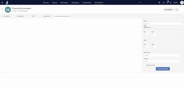 Recruitment Software | Talent Acquisition | Enfinity HRMS