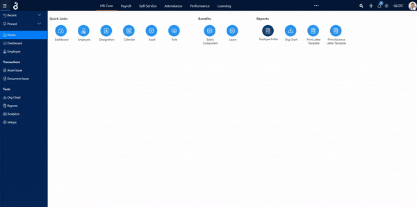 Cloud HR Software | Online HCM Solution | GCC | Enfinity HRMS