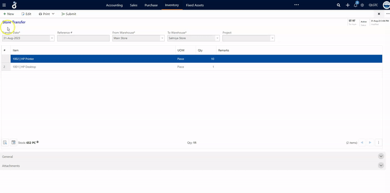 Cloud Inventory Management Software | Enfinity ERP