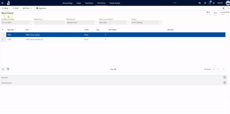 Cloud Inventory Management Software | Enfinity ERP